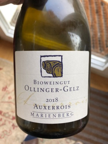 Ollinger-Gelz Marienberg Auxerrois | Vivino US