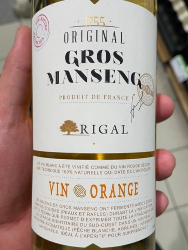 2019 Rigal The Original Gros Manseng | Vivino US