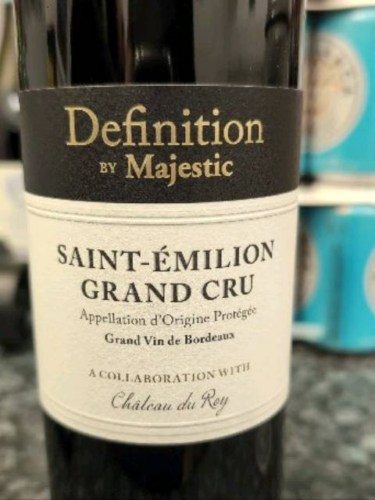 Majestic Definition Saint-Émilion Grand Cru | Vivino US