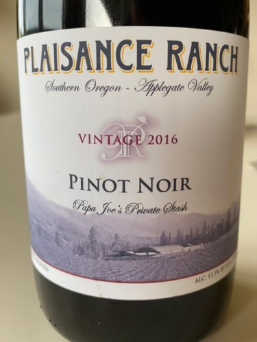 Plaisance Ranch Papa Joe's Private Stash Pinot Noir | Vivino US
