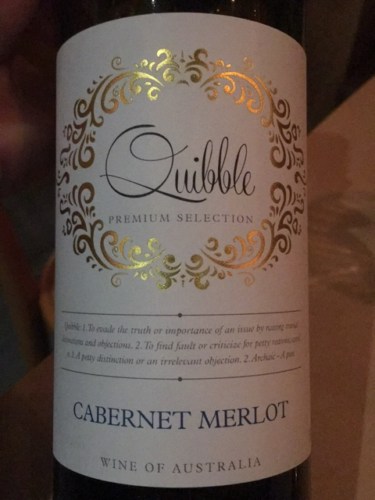 Quibble Premium Selection Cabernet - Merlot | Vivino English