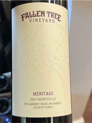 Fallen Tree Vineyard Meritage | Vivino US