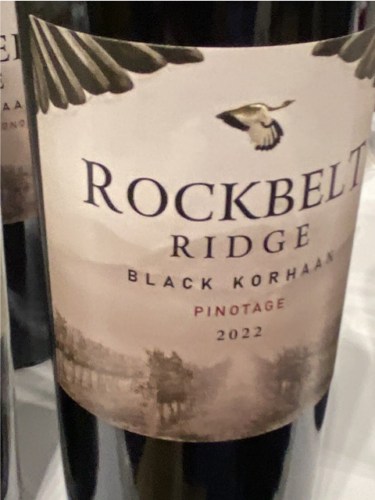 Rockbelt Ridge Black Korhaan Pinotage | Vivino US