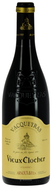 Vieux Clocher Classic Vacqueyras Rouge | Vivino US