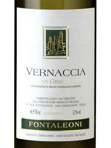 Fontaleoni Vernaccia di San Gimignano | Vivino English