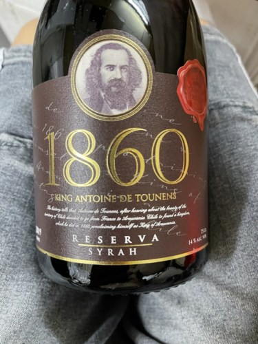 King Antoine de Tounens 1860 Reserva Syrah | Vivino US