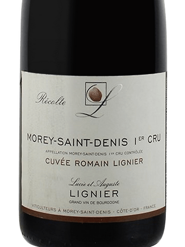 Lucie et Auguste Lignier Cuvée Romain Lignier Morey-Saint-Denis 1er Cru ...