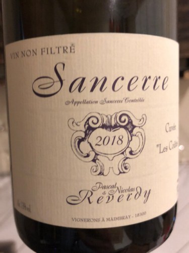 2018 Pascal et Nicolas Reverdy Sancerre à Nicolas | Vivino