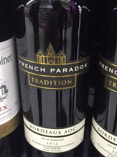 French Paradox Tradition Bordeaux | Vivino US
