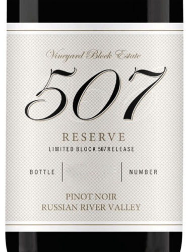 Vineyard Block Estate 507 Reserve Pinot Noir | Vivino English