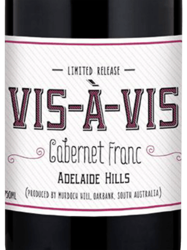 2019 Murdoch Hill Vis-à-Vis Cabernet Franc Limited Release | Vivino US