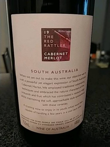 The Red Rattler Cabernet - Merlot | Vivino US