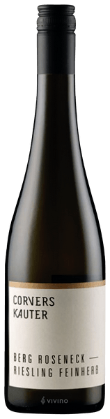 Corvers Kauter Berg Roseneck Riesling Feinherb | Vivino 日本