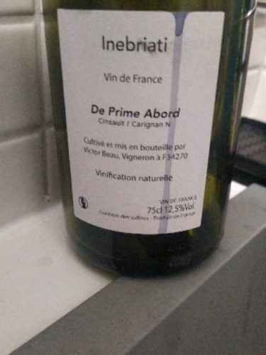Domaine Inebriati De Prime Abord | Vivino US
