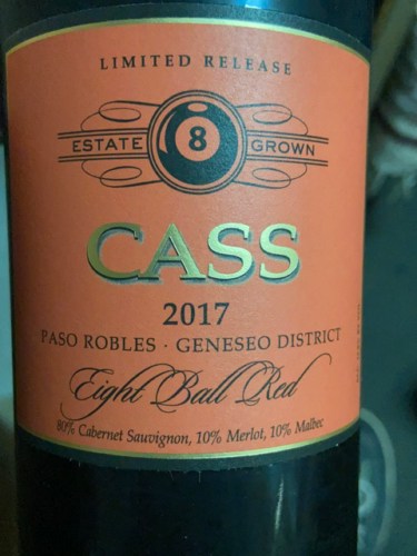 Cass Eight Ball Red | Vivino US