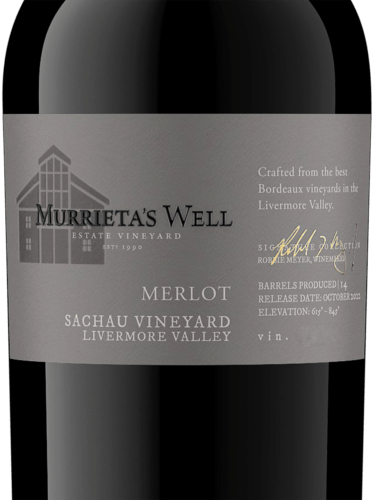 Murrieta's Well Small Lot Merlot | Vivino US