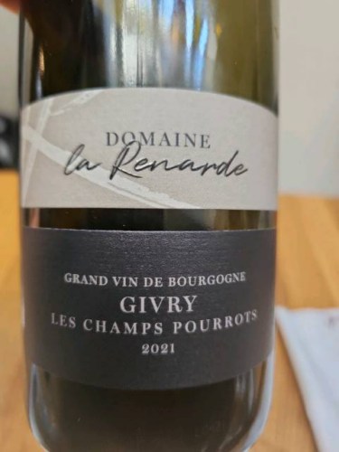 Domaine la Renarde Givry 'Les Champs Pourrots' | Vivino France