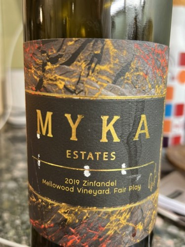 Myka Estate Mellowood Vineyard Zinfandel | Vivino US