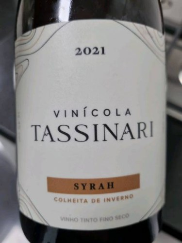 Vinícola Tassinari Syrah | Vivino US