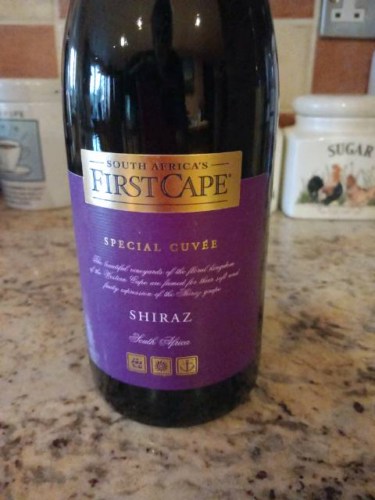 First Cape Special Cuvée Shiraz | Vivino US