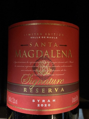 Santa Magdalena Signature Reserva Syrah | Vivino US