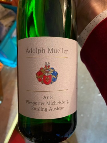 Adolph Mueller Piesporter Michelsberg Riesling Auslese | Vivino United ...