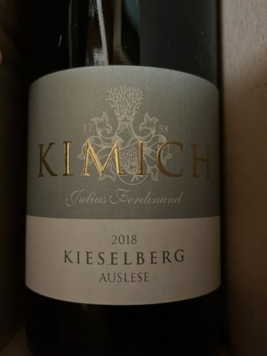 Julius Ferdinand Kimich Kieselberg Auslese | Vivino US