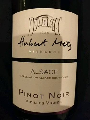 Hubert Metz Vieilles Vignes Pinot Noir | Vivino US