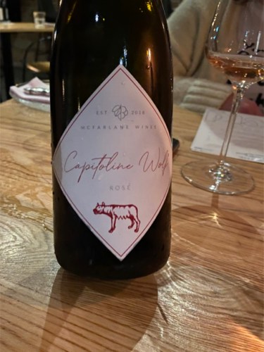 McFarlane Wines Capitoline Wolf Rosé | Vivino US