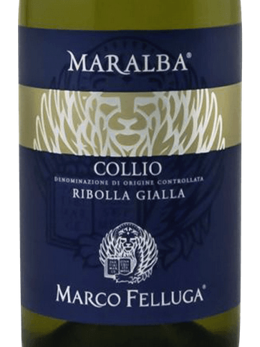 Marco Felluga Maralba Collio Ribolla Gialla | Vivino English