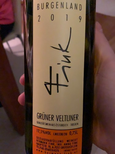 Weingut Hermann Fink Grüner Veltliner | Vivino Brasil