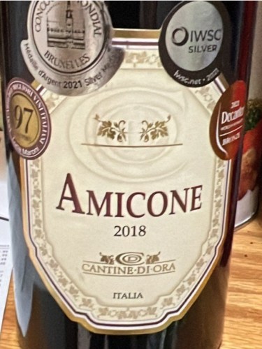 Cantine di Ora Amicone Rosso | Vivino English