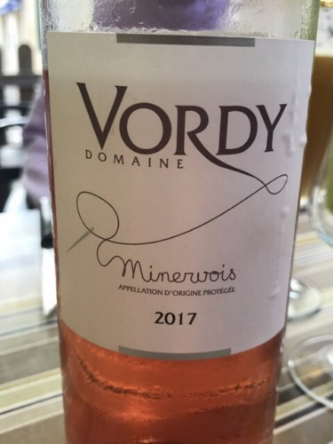 Domaine Vordy Minervois Rosé | Vivino English