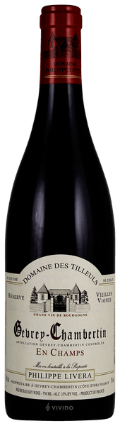 Philippe Livera (Domaine des Tilleuls) Gevrey-Chambertin 'En Champs ...