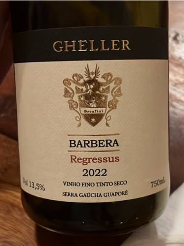 Gheller Barbera Regressus | Vivino US