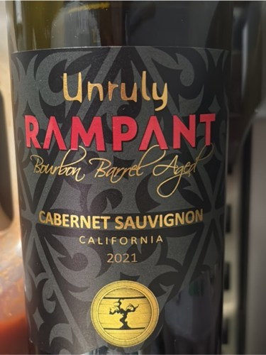 Unruly Bourbon Barrel Aged Cabernet Sauvignon | Vivino US