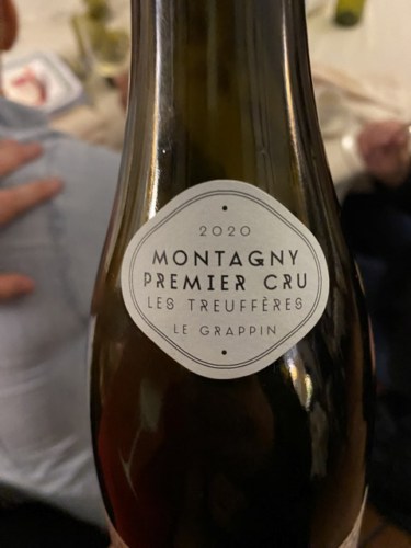 Le Grappin Montagny Premier Cru 'Les Treufferes' | Vivino France