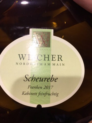 Wischer Scheurebe Kabinett Feinfruchtig | Vivino US
