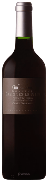 Preignes le Neuf Cuvée Garrigue Rouge | Vivino US
