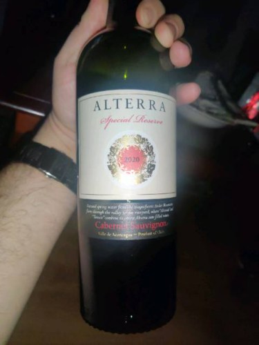2020 Alterra Special Reserve Cabernet Sauvignon | Vivino English