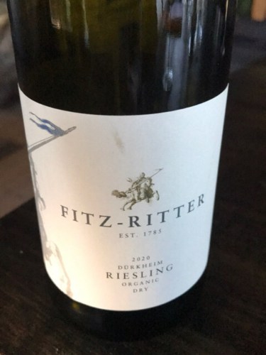 Fitz-Ritter Dürkheim Riesling Organic Dry | Vivino US