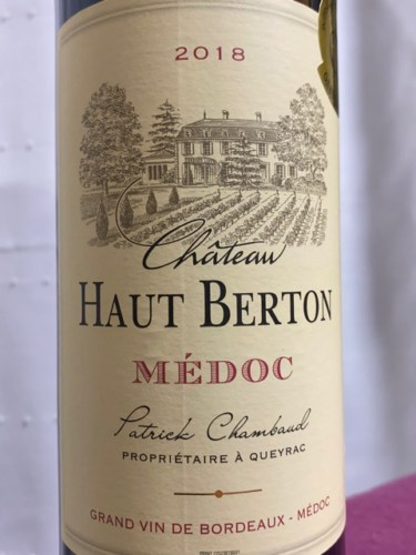 2018 Château Haut Berton Médoc | Vivino US