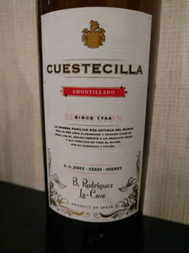 Delgado Zuleta B. Rodriguez La-Cave Cuestecilla Amontillado | Vivino US