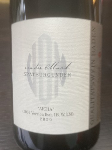 Von der Mark Aicha Spätburgunder | Vivino US