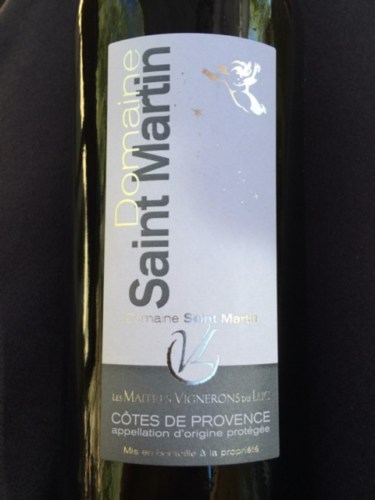 Les Vignerons du Luc Domaine Saint Martin Côtes de Provence Rouge ...
