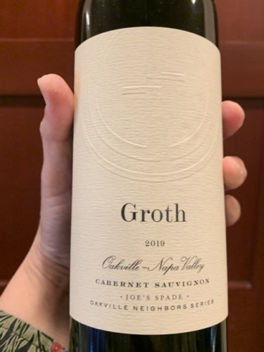 Groth Joe's Spade Oakville Neighbors Series Cabernet Sauvignon | Vivino US