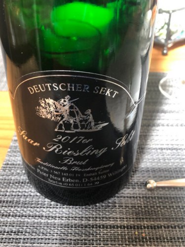 Peter Neu Erben Saar Riesling Sekt Brut | Vivino US