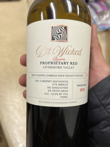 Bit Wicked Reserve Proprietary Red | Vivino