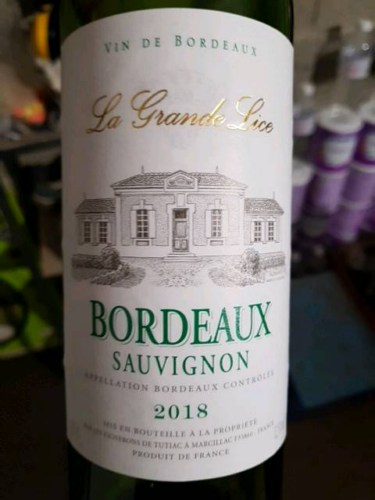 Les Vignerons de Tutiac La Grande Lice Bordeaux Blanc | Vivino US