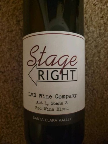 La Vie Dansante LVD Wine Co Stage Right Red Blend | Vivino France